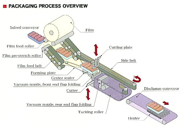 Joseph Lee & Co – STC-N2 – Compact Tray Wrapper With Shrink Tunnel
